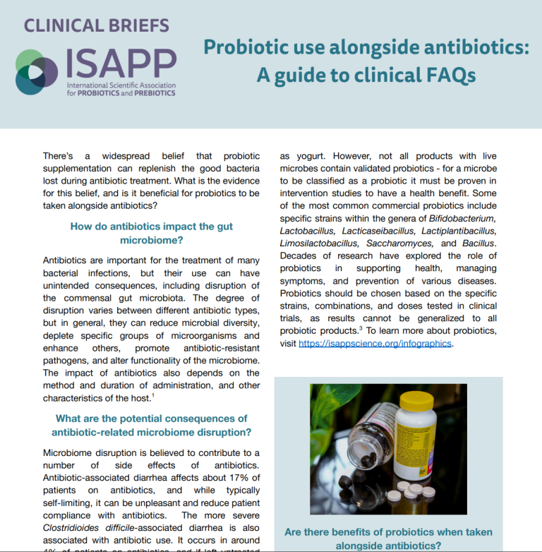 A roundup of the ISAPP consensus definitions: probiotics, prebiotics ...